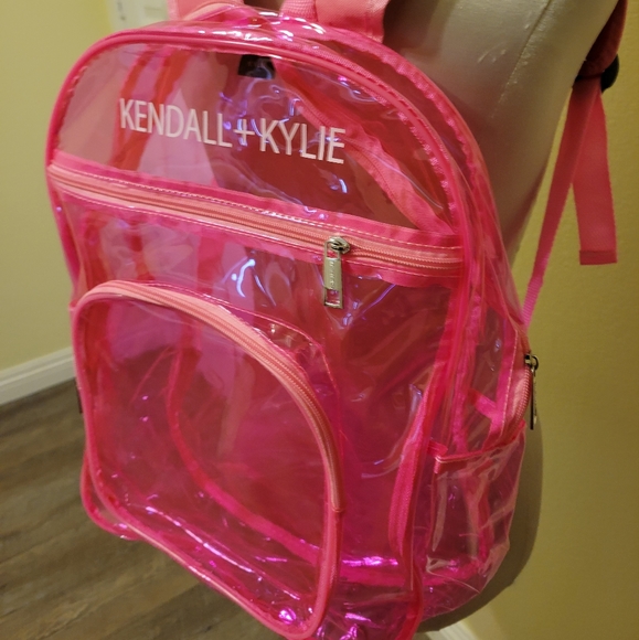 Kendall & Kylie | Bags | Kendall Kylie Pink Jelly Backpack | Poshmark
